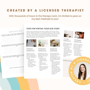 Narrative Therapy for OCD Exercise OCD Worksheets for Therapists ...