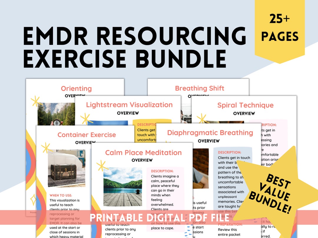 EMDR Resourcing Bundle: 7 EMDR Resource Guides EMDR Scripts - Etsy ...