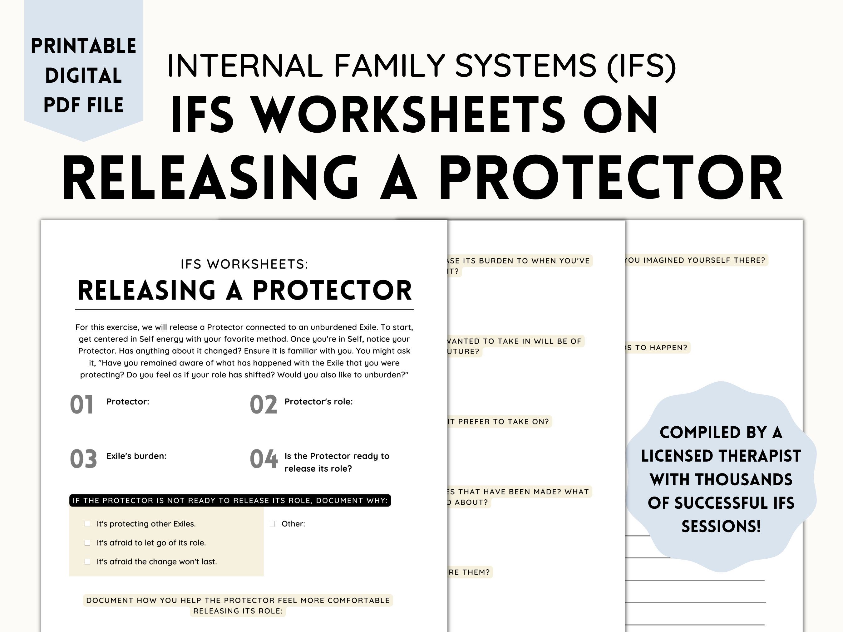 Internal Family Systems Therapy Parts