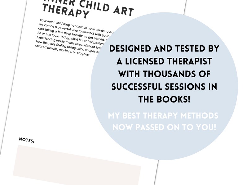 Inner Child Art Therapy Exercise Inner Child Healing Shadow Work ...