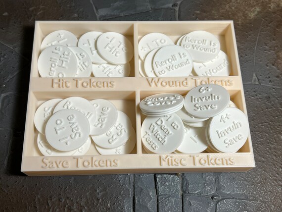 Tabletop Effects Tokens Storage Box - Etsy