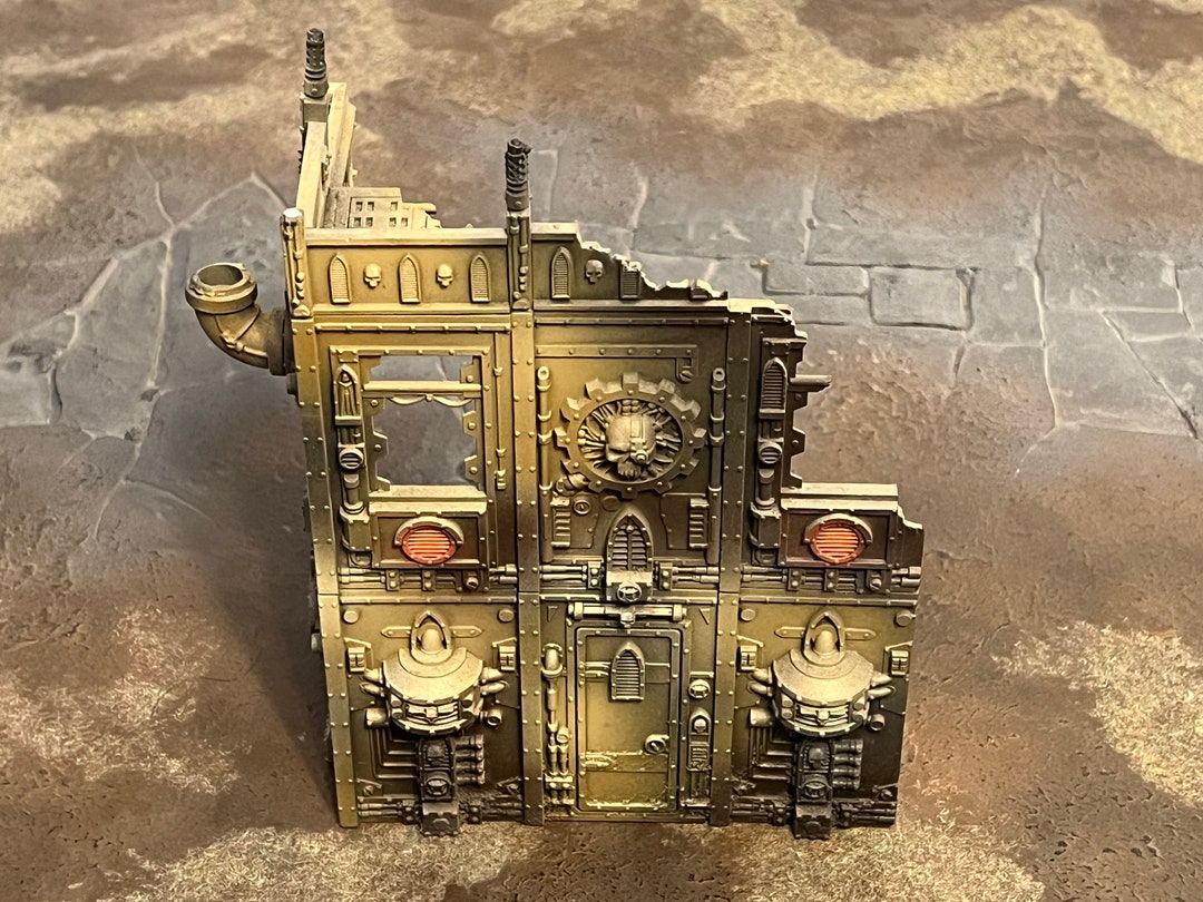 Manufactorum Terrain Fully Painted Tabletop Miniature Wargaming - Etsy