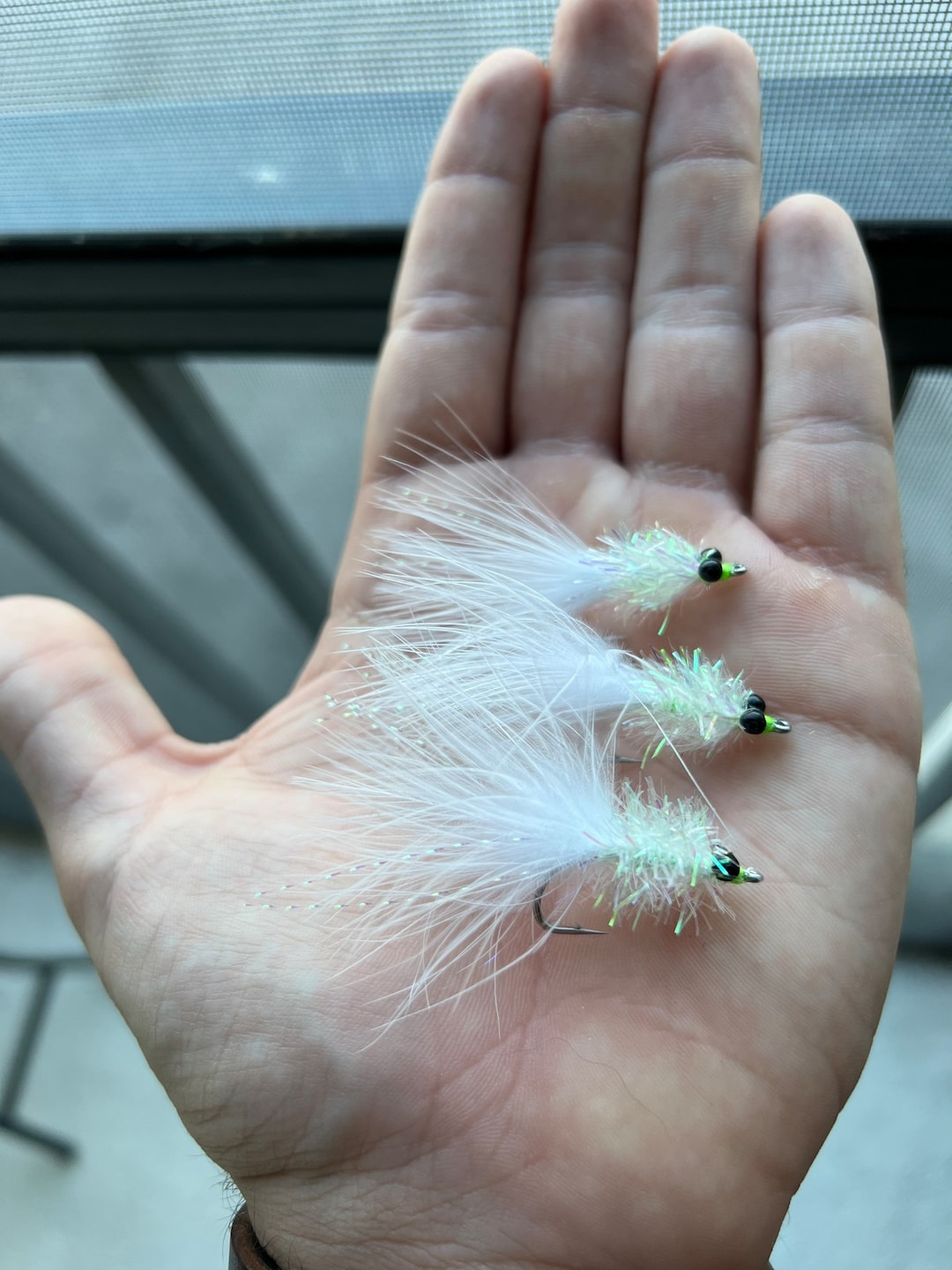 Schminnow Flies Bead #4 (3 PACK) Balaz Fly Co, Saltwater Flies, Snook ...