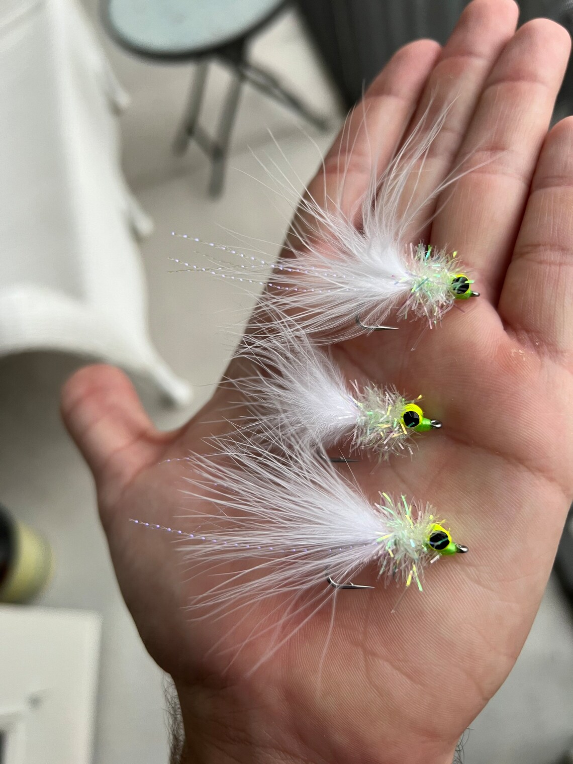 Schminnow Flies Lead #4 (3 PACK) Balaz Fly Co, Saltwater Flies, Snook ...