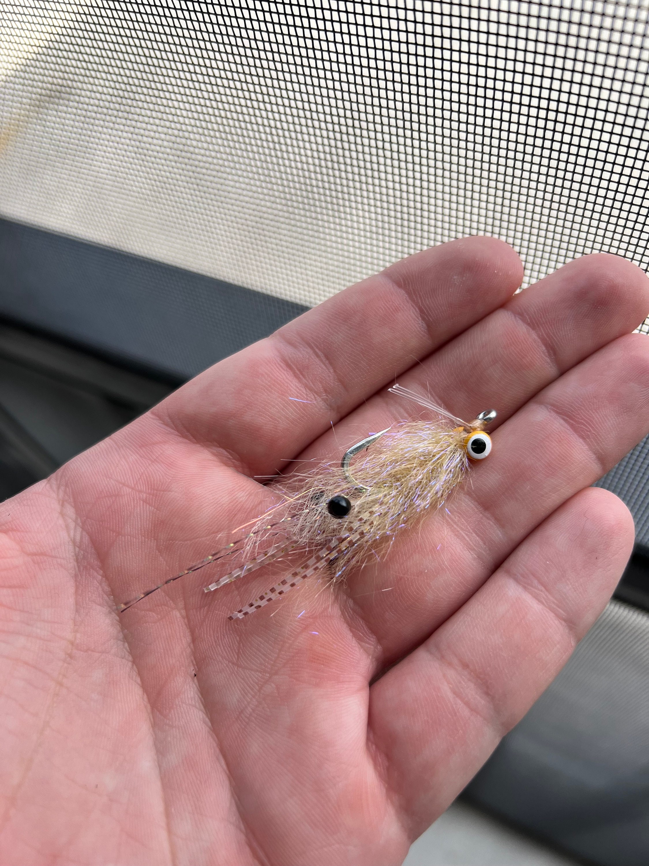 Dub Shrimp Tan 2 3 PACK Balaz Fly Co, Saltwater Shrimp Flies, Tarpon ...