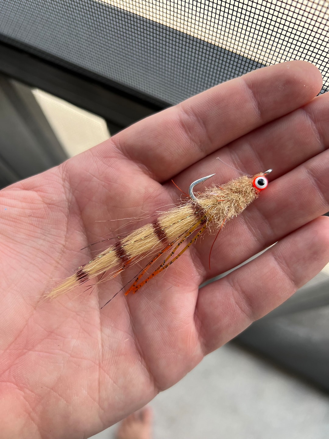 Kwan Shrimp Flies #2 (3 PACK) Balaz Fly Co, Saltwater Flies, Shrimp ...