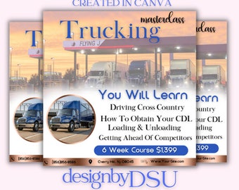Trucking Flyer - Etsy