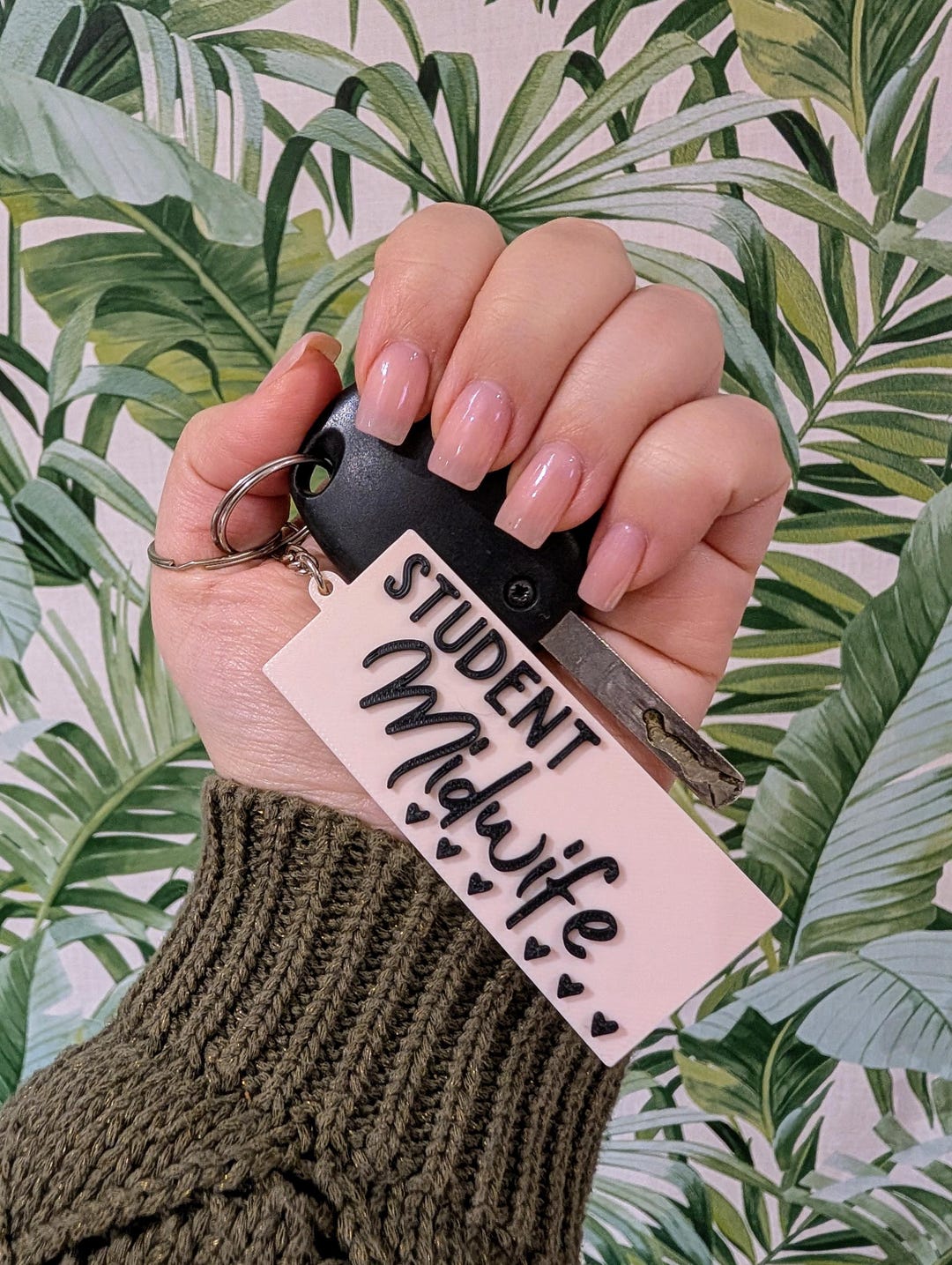 Student Midwife Keyring. Student Paramedic Keyring. - Etsy