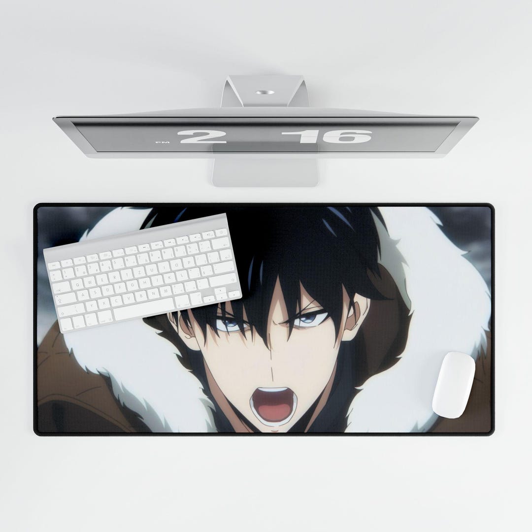Solo Leveling Inspired Desk Mat Gaming Mouse Pad Perfect for Desk Decor ...