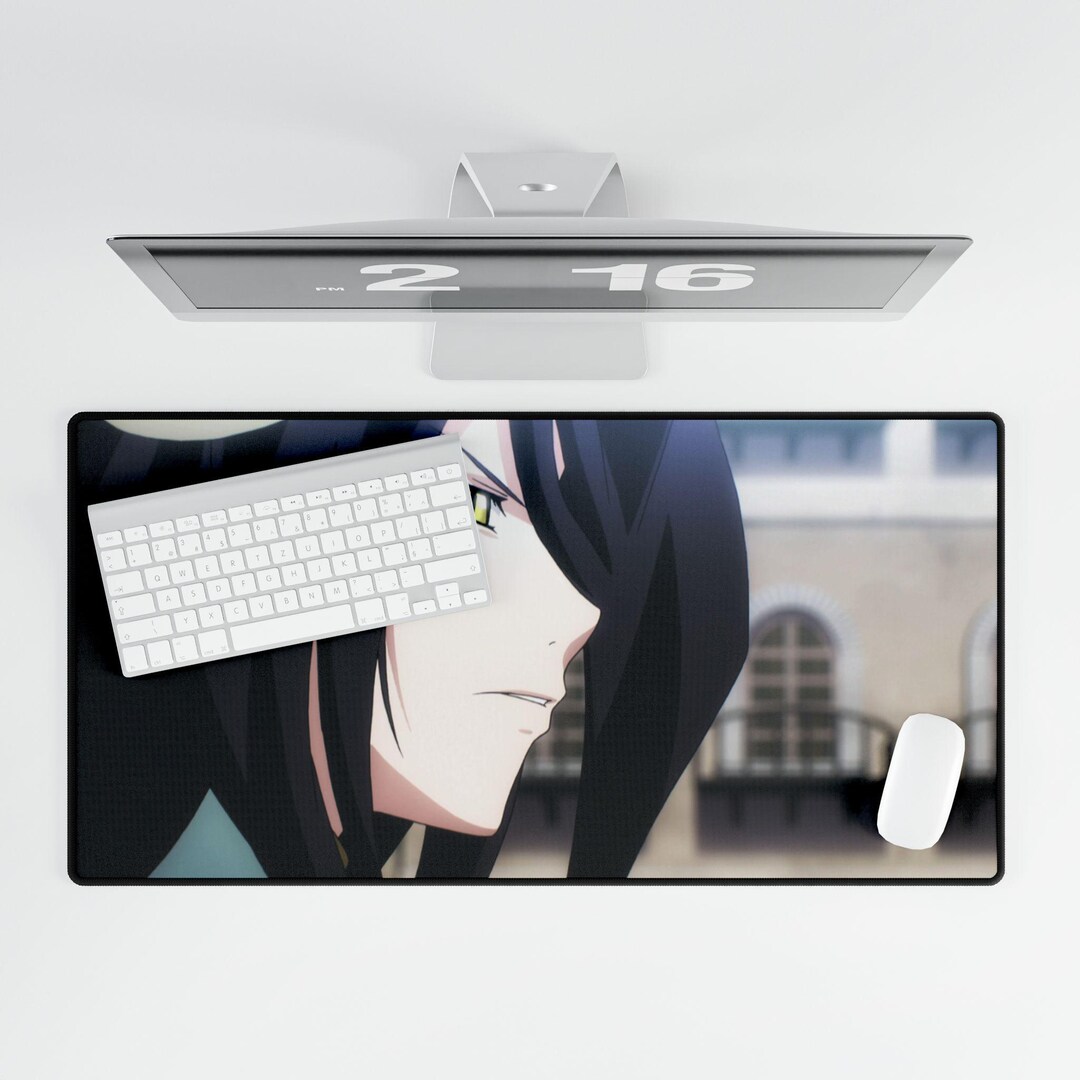 Albedo Overlord Anime Inspired Anime Desk Mat Stylish Home Office Decor ...