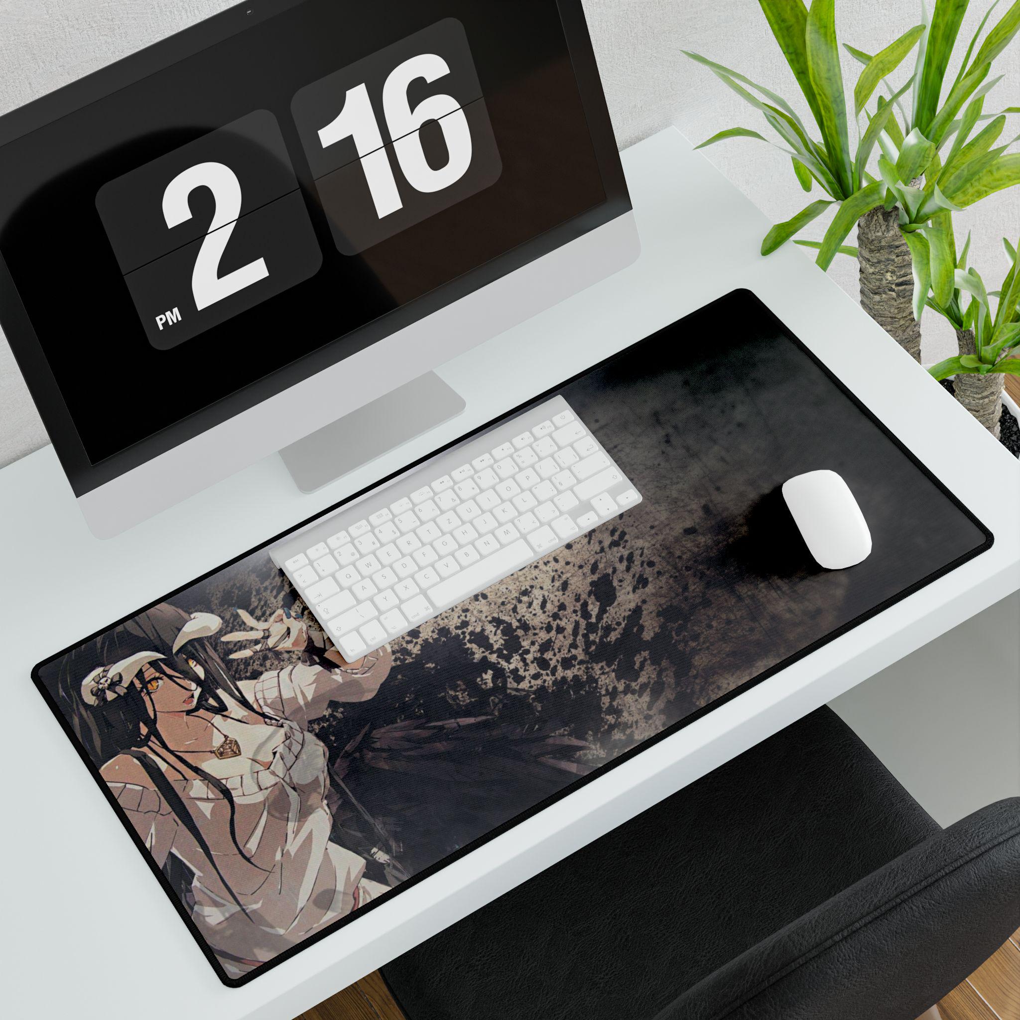 Albedo Overlord Anime Inspired Anime-inspired Desk Mat for Gaming ...