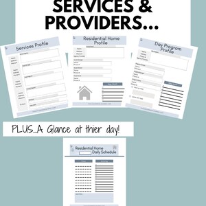 SPECIAL NEEDS Profile Planner EXCLUSIVELY for Special Needs Families - Etsy