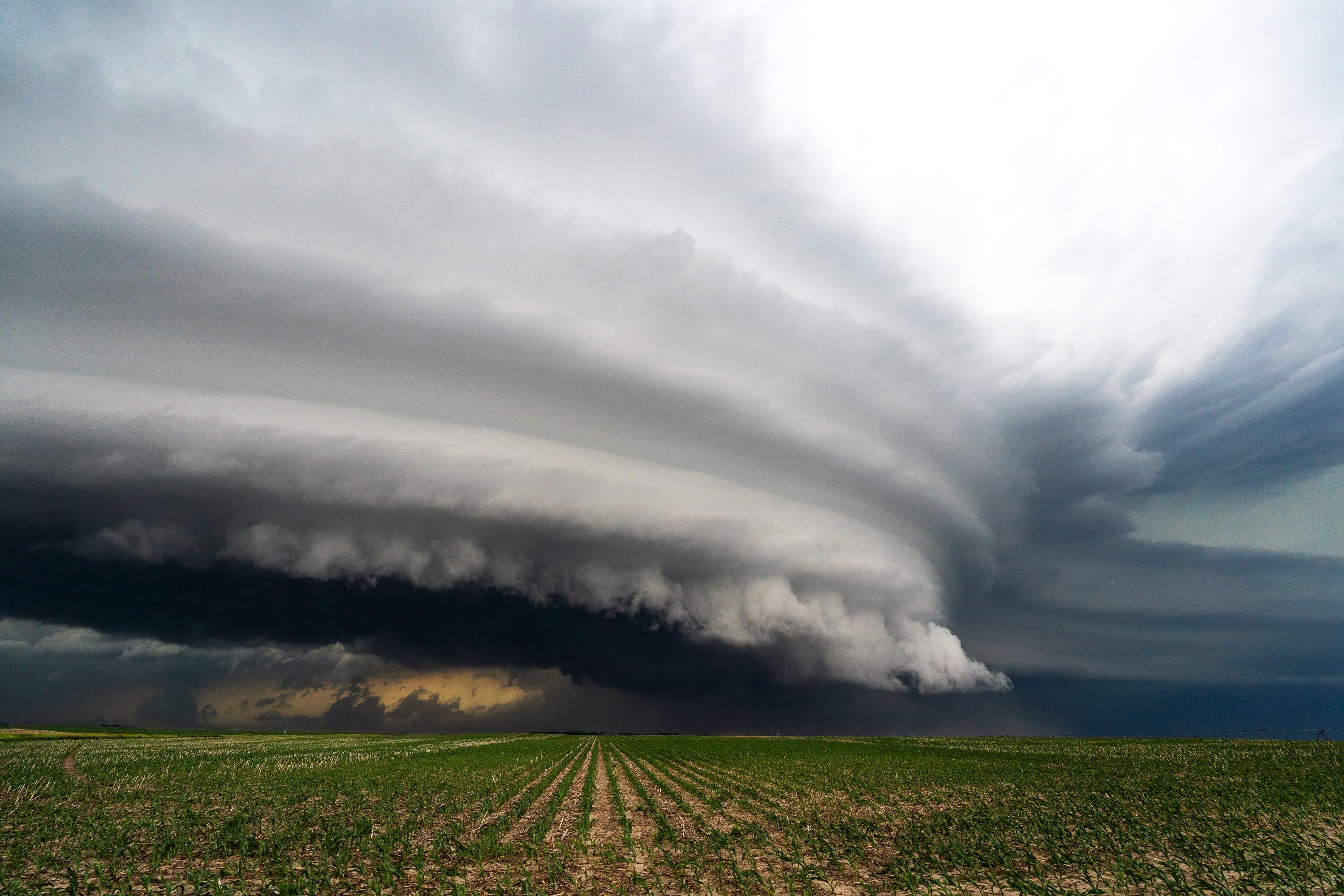 Storm Photo - Monster Supercell Over Central Nebraska - Weather, Sky ...