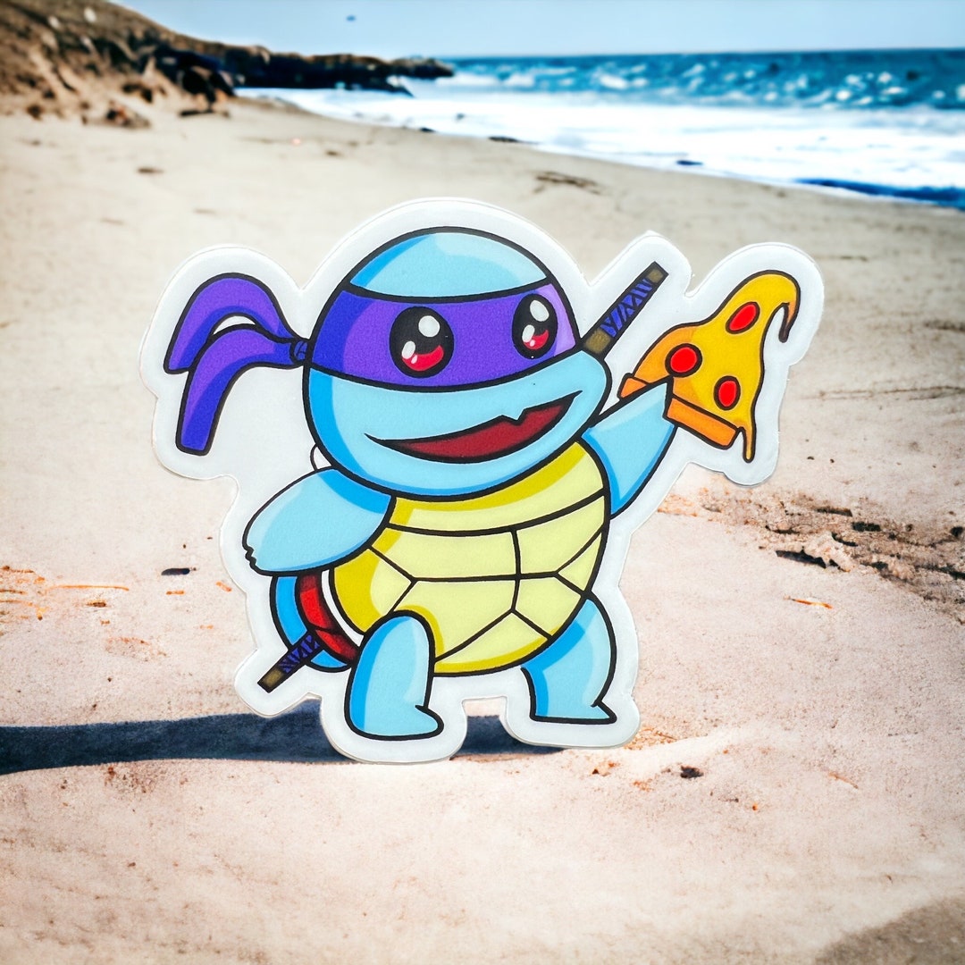 Teenage Mutant Ninja Squirtles Pokemon Stickers - Etsy