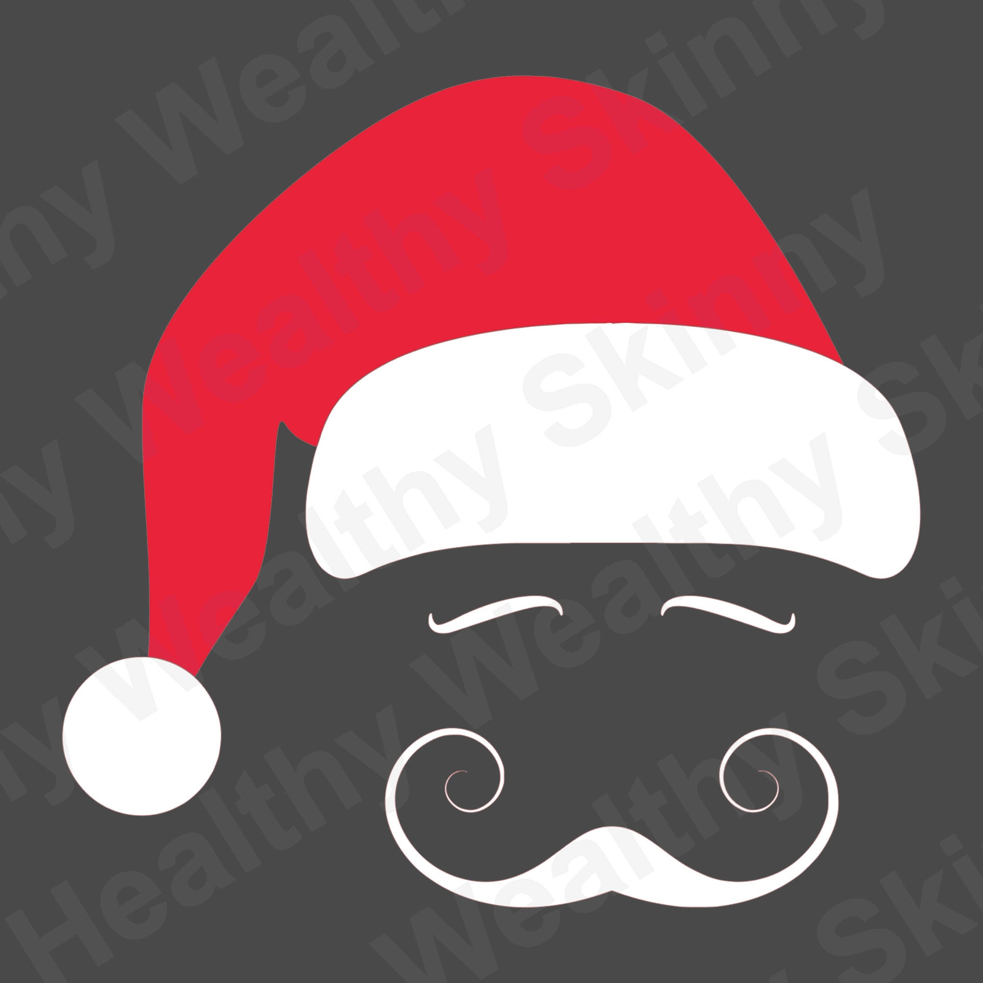 Santa Face Svg | Santa Svg | Santa Clause | Santa Clipart | Santa Cut ...