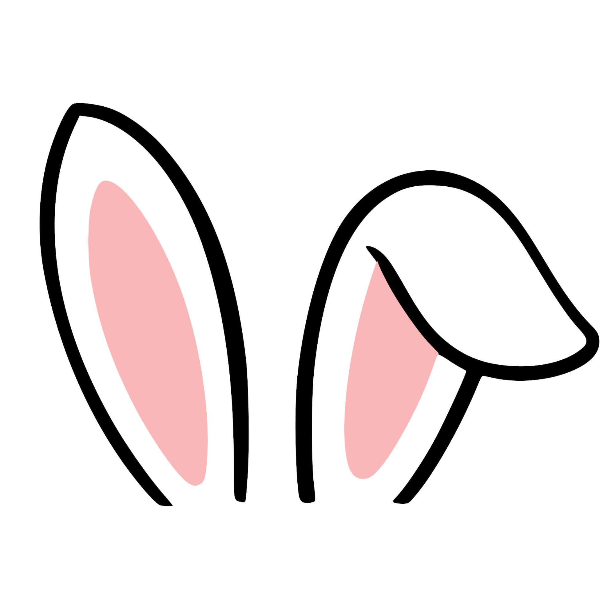 Orejas de conejo svg / Conejo de Pascua svg / Pascua svg / - Etsy España
