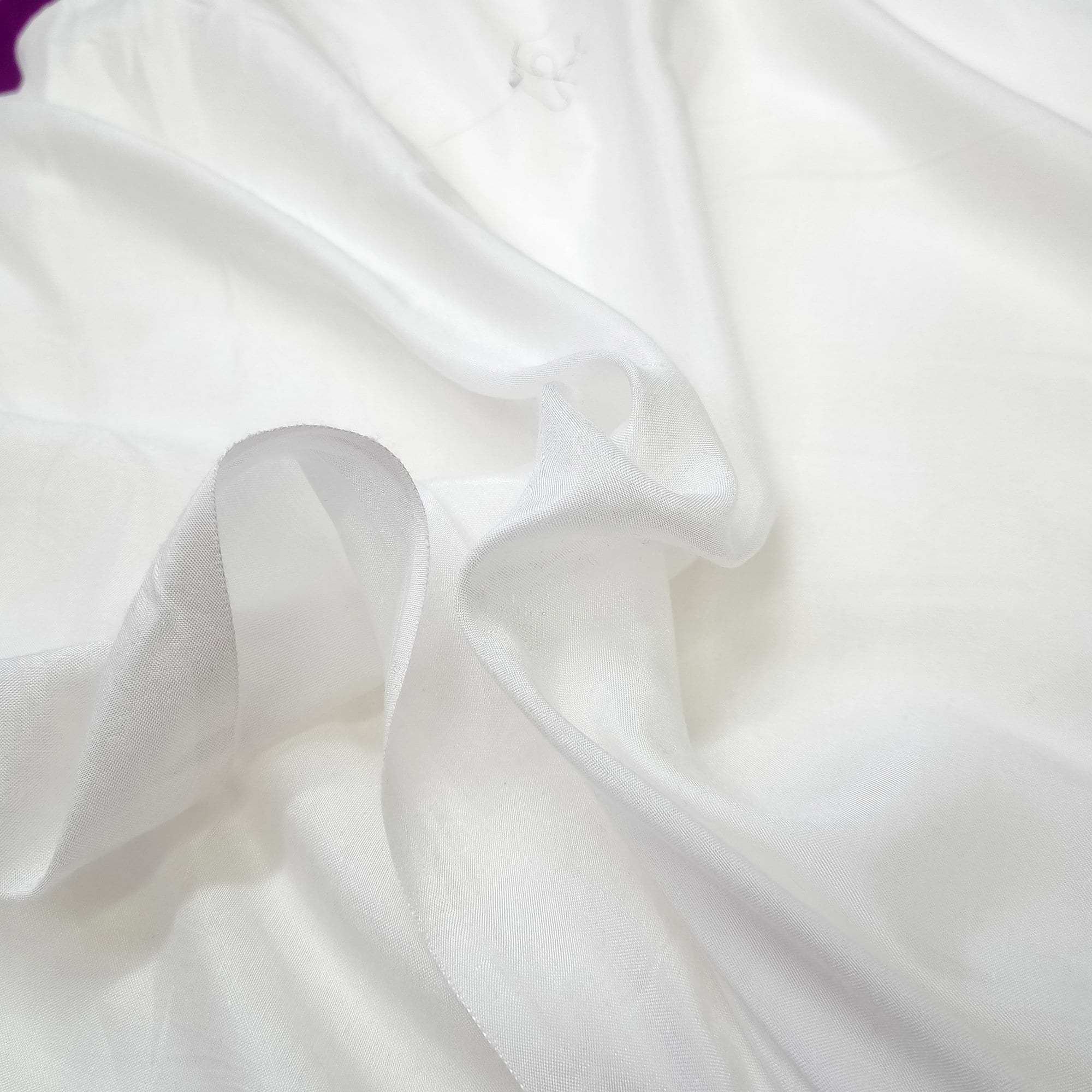 White Silk Cloth