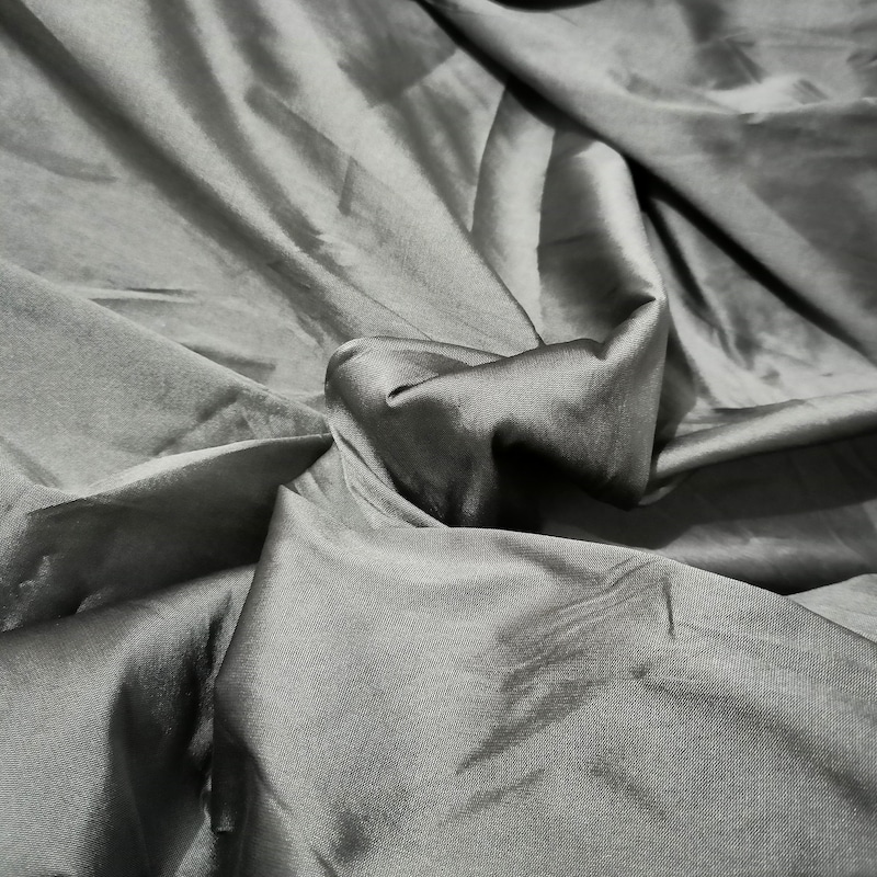 Grey Silk Fabric - Etsy