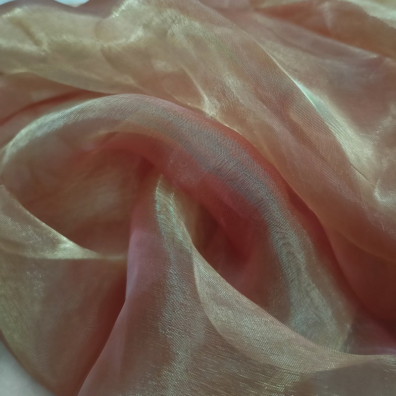 Iridescent Organza Fabric - Etsy
