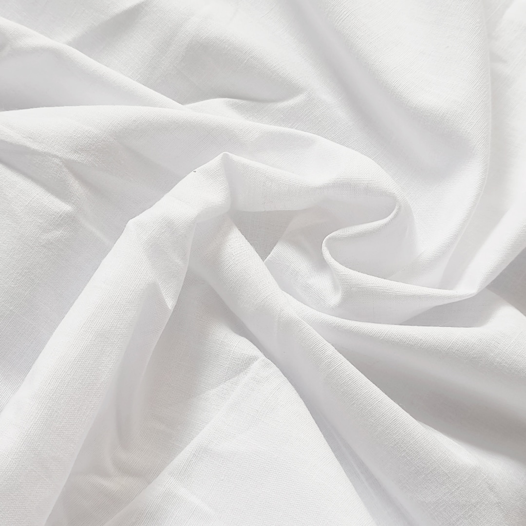 White Cotton Fabric Pure White Fabric, Cotton Solid White Fabric Not ...