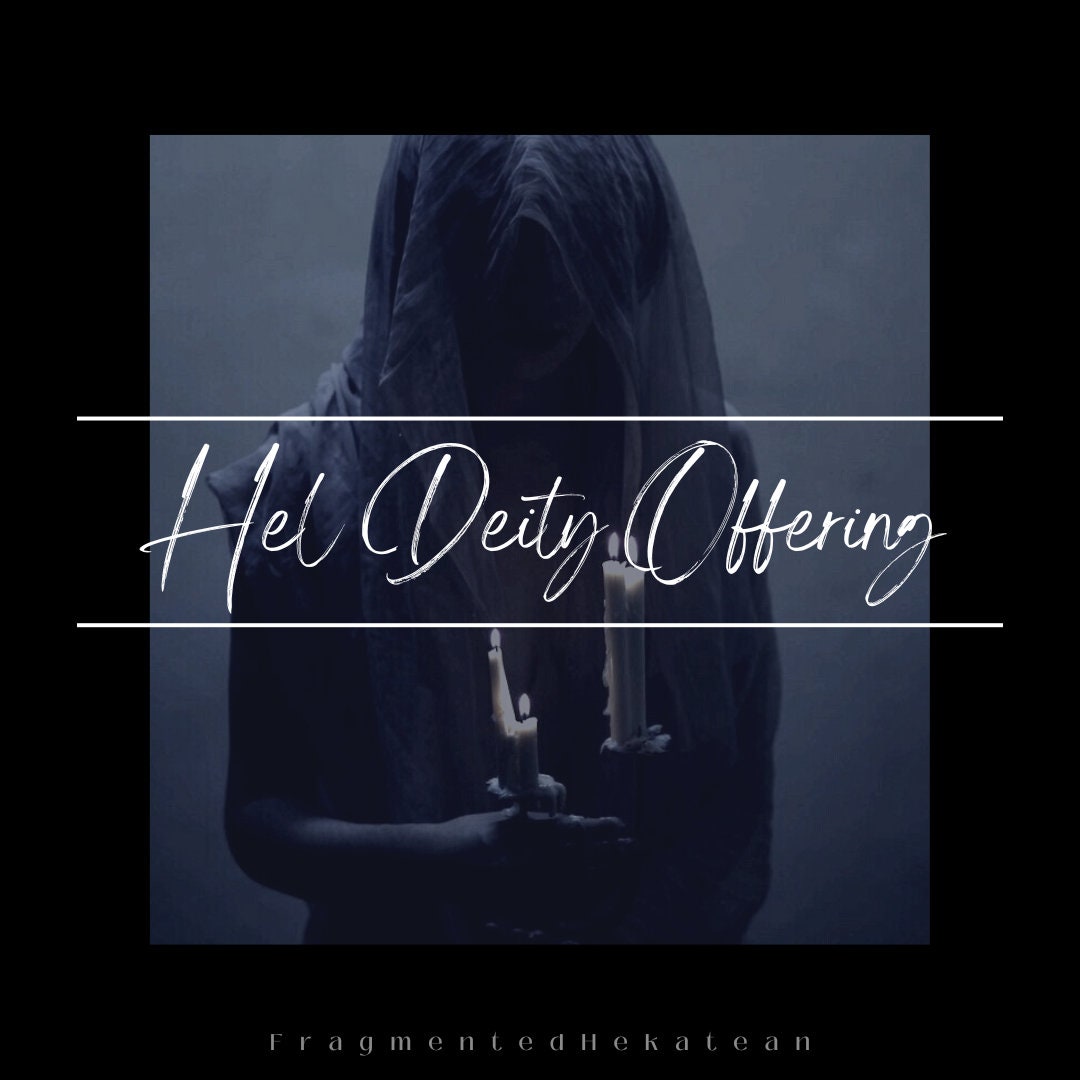 Hel Norse Goddess of the Dead Ruler of Helheim Spell Bottle - Etsy