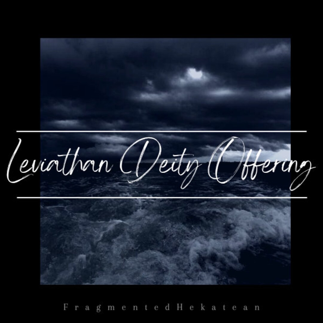 Lord Leviathan, Demon Dragon of the Depths of the Sea, Spell Bottle ...