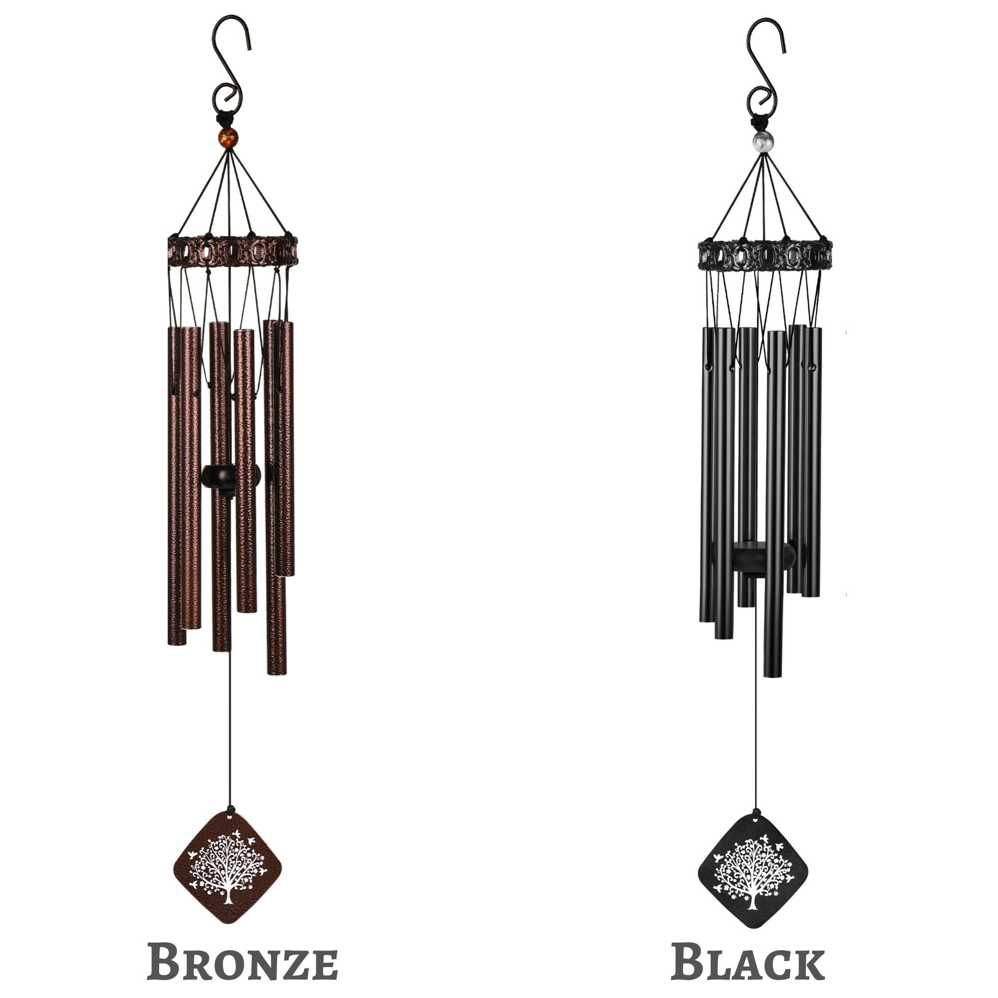 Memorial Wind Chimes: Sympathy Gift, Tree of Life, Bronze Finish - Etsy