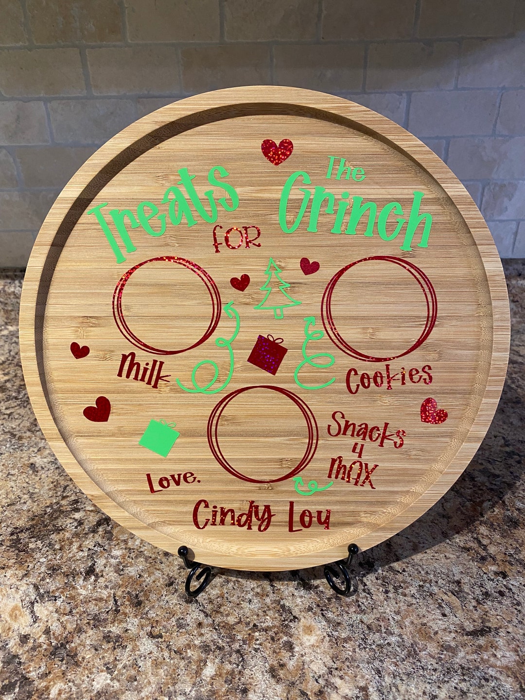 Personalized Grinch Cookie Tray Grinch Charcuterie Cookies and - Etsy