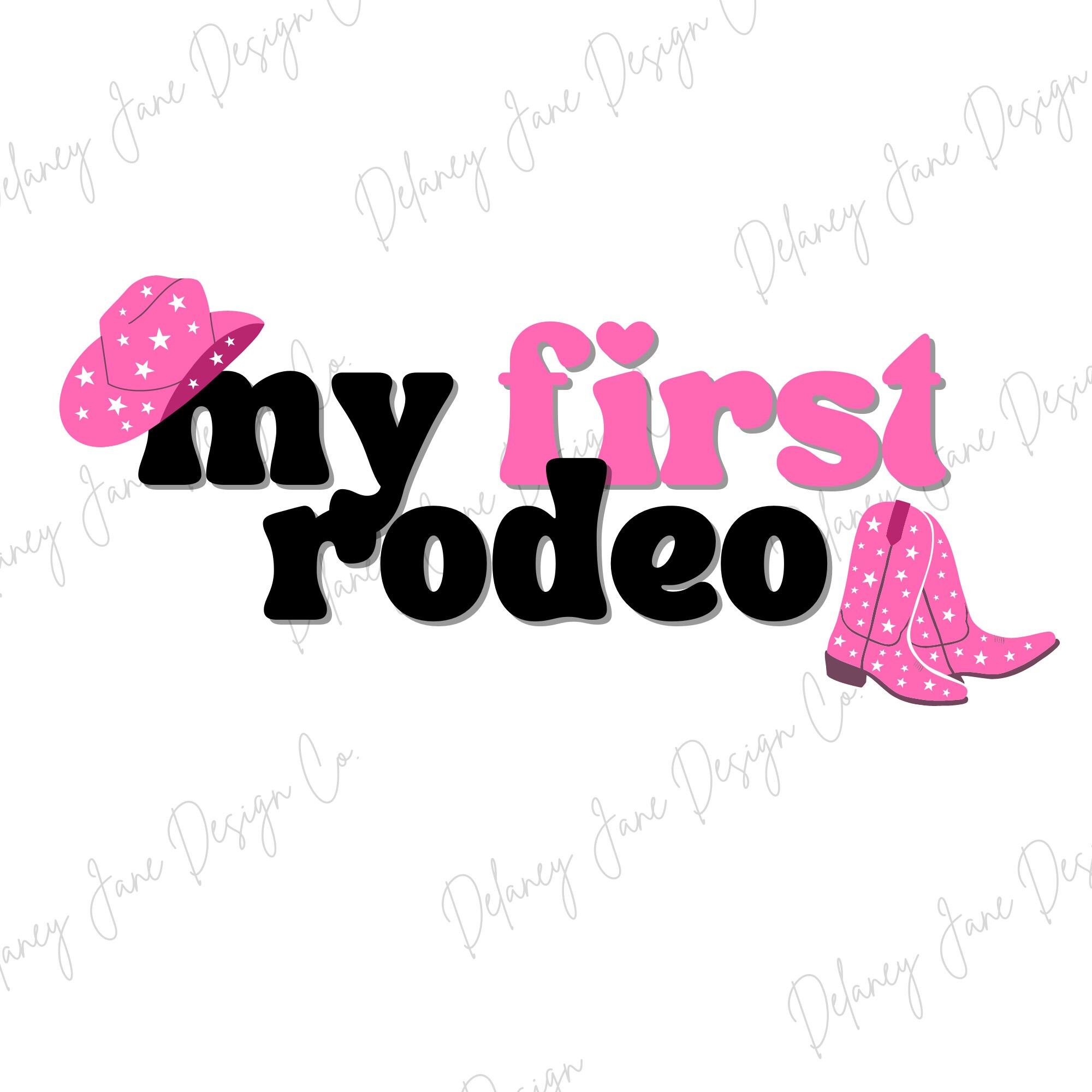 My First Rodeo Svg - Rodeo Birthday Svg - First Birthday Svg - Girl ...