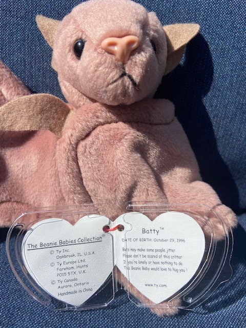 Batty the Bat - MINT Condition - VINTAGE - W/ ERRORS - Etsy