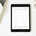 Monthly Expense Template Digital Planner Multi-color - Etsy