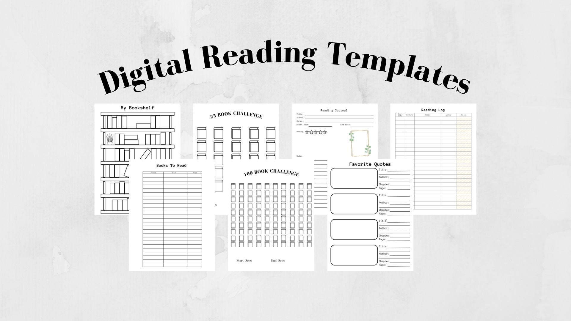 Free Printable Reading Log Template Bullet Journal, 59% OFF