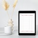 Monthly Expense Template Digital Planner Multi-color - Etsy