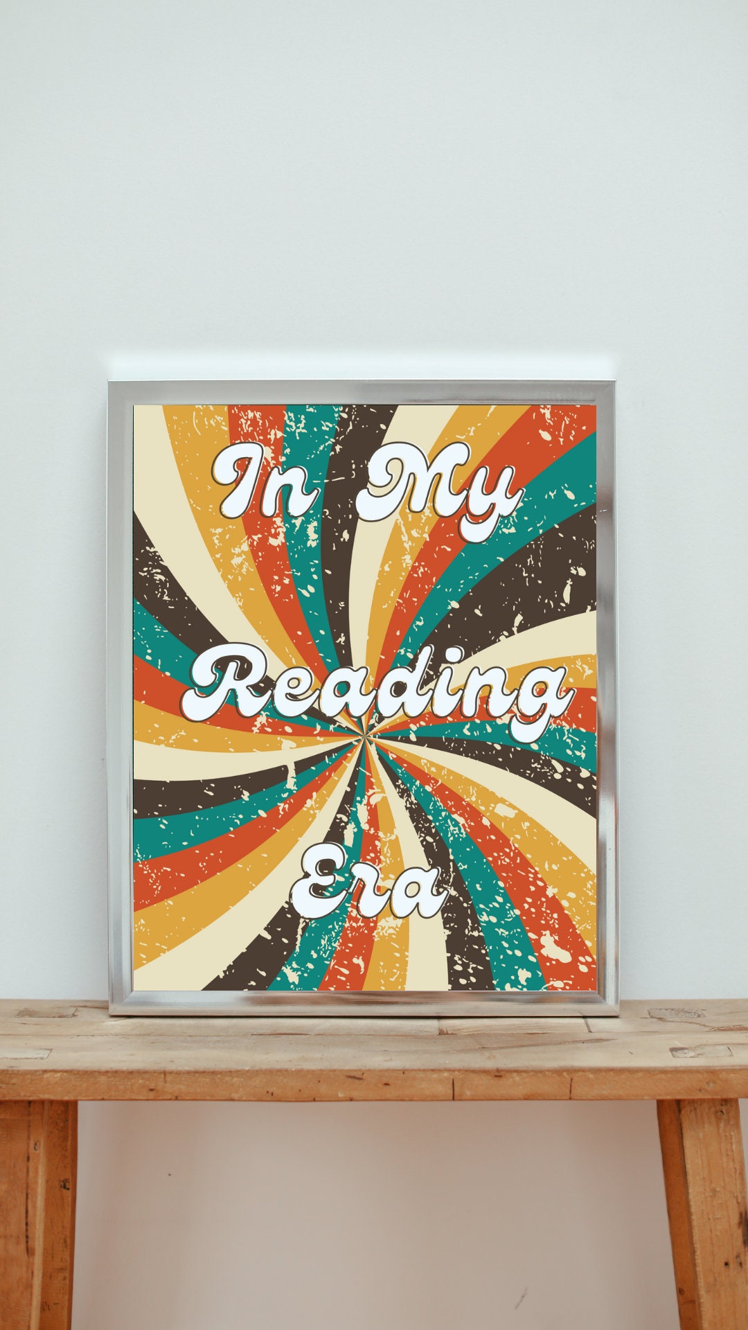 In My Reading Era Poster Digital Reading Poster Booktok - Etsy