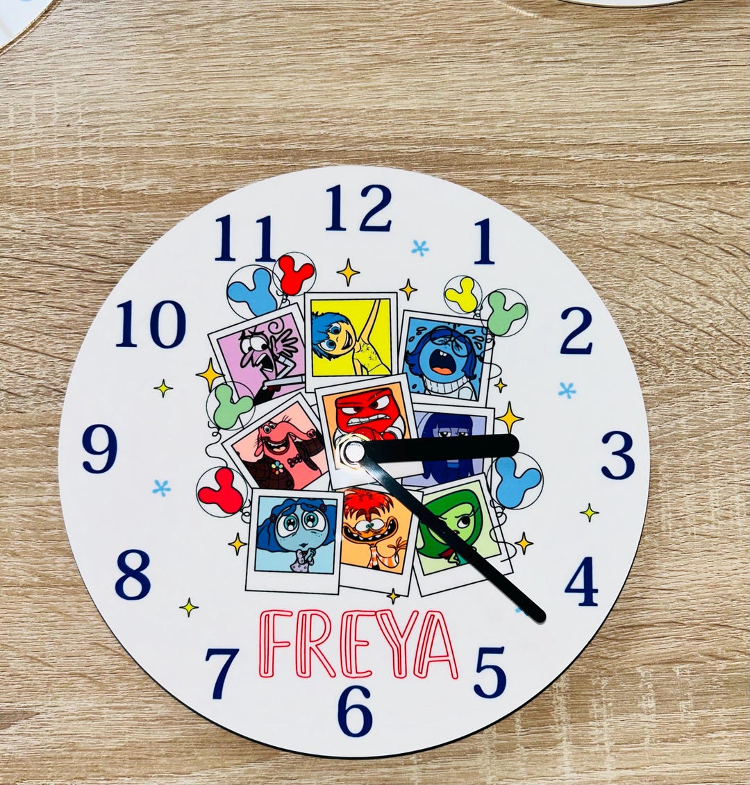 Personalised Wall Clock - Character Design. Made to Order. - Etsy UK
