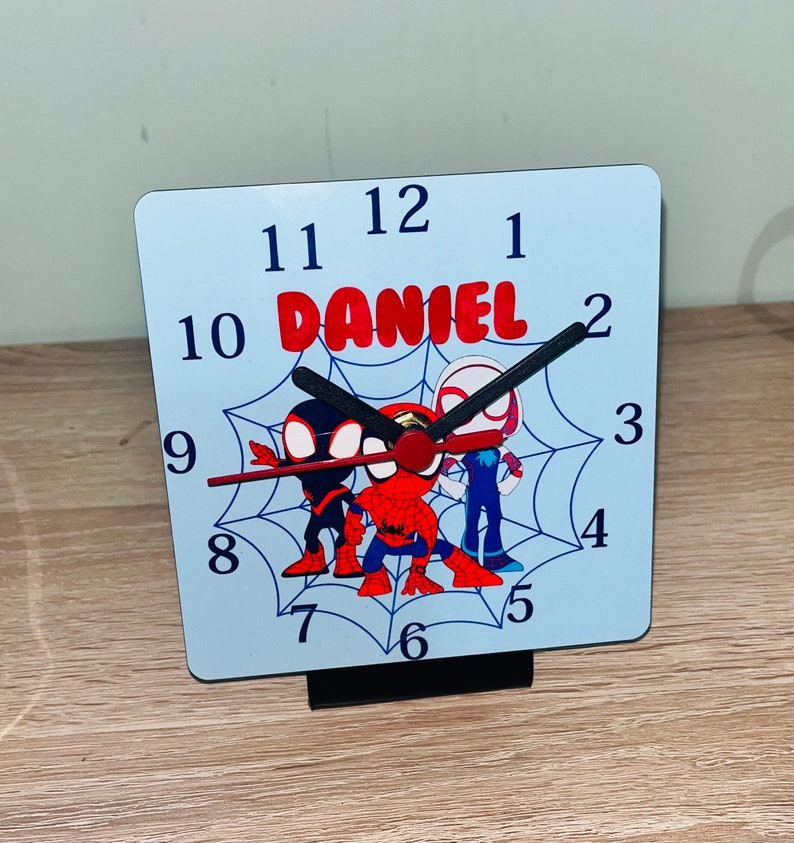 Personalised Wall Clock Stitch Design. Made to Order. - Etsy