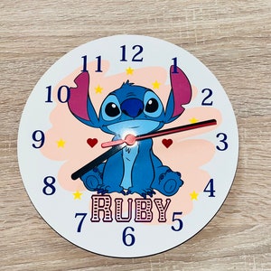 Personalised Wall Clock Character Design. Made to Order. - Etsy