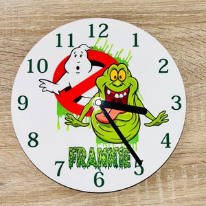 Personalised Wall Clock Character Design. Made to Order. - Etsy