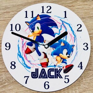 Personalised Wall Clock Character Design. Made to Order. - Etsy