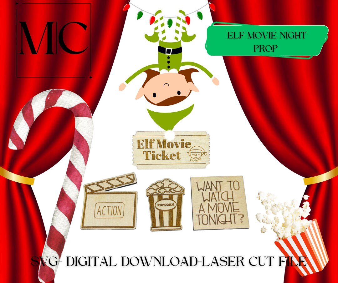 Elf Tricks Svg, Elf Activities Kit Svg, Elf Prop Svg, Christmas ...