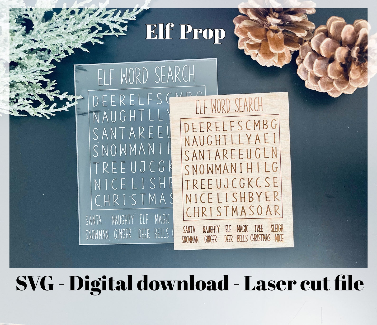 Elf Tricks Svg Elf Activities Svg Elf Props Svg Christmas - Etsy