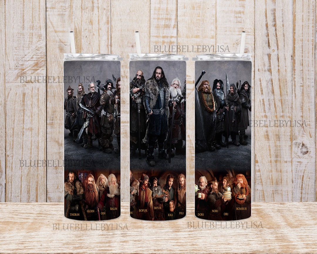 Dwarves/wizard/hobbit/inspired/skinny Tumbler/image/wrap/download ...