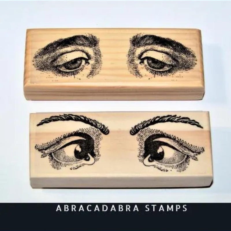 Eye Rubber Stamp - Etsy
