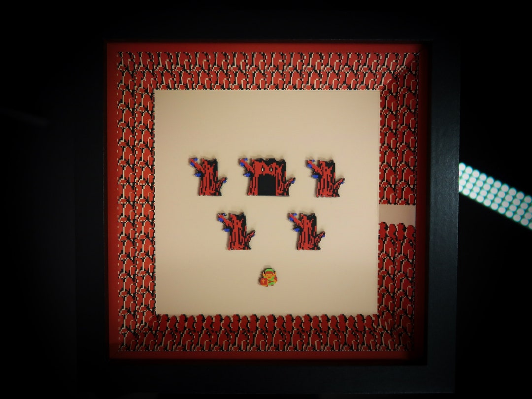 Nintendo - Legend of Zelda - Shadow Box - 3D Effect - Wall Art ...