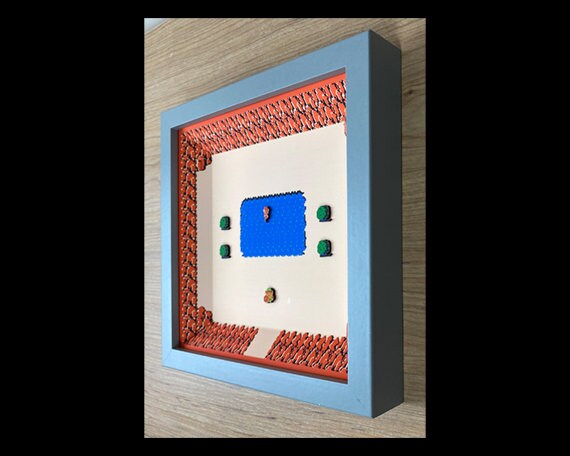 Nintendo Legend of Zelda Shadow Box 3D Effect Wall Art - Etsy