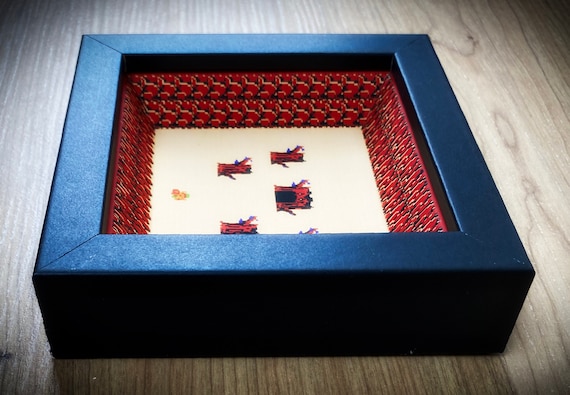 Nintendo Legend of Zelda Shadow Box 3D Effect Wall Art | Etsy