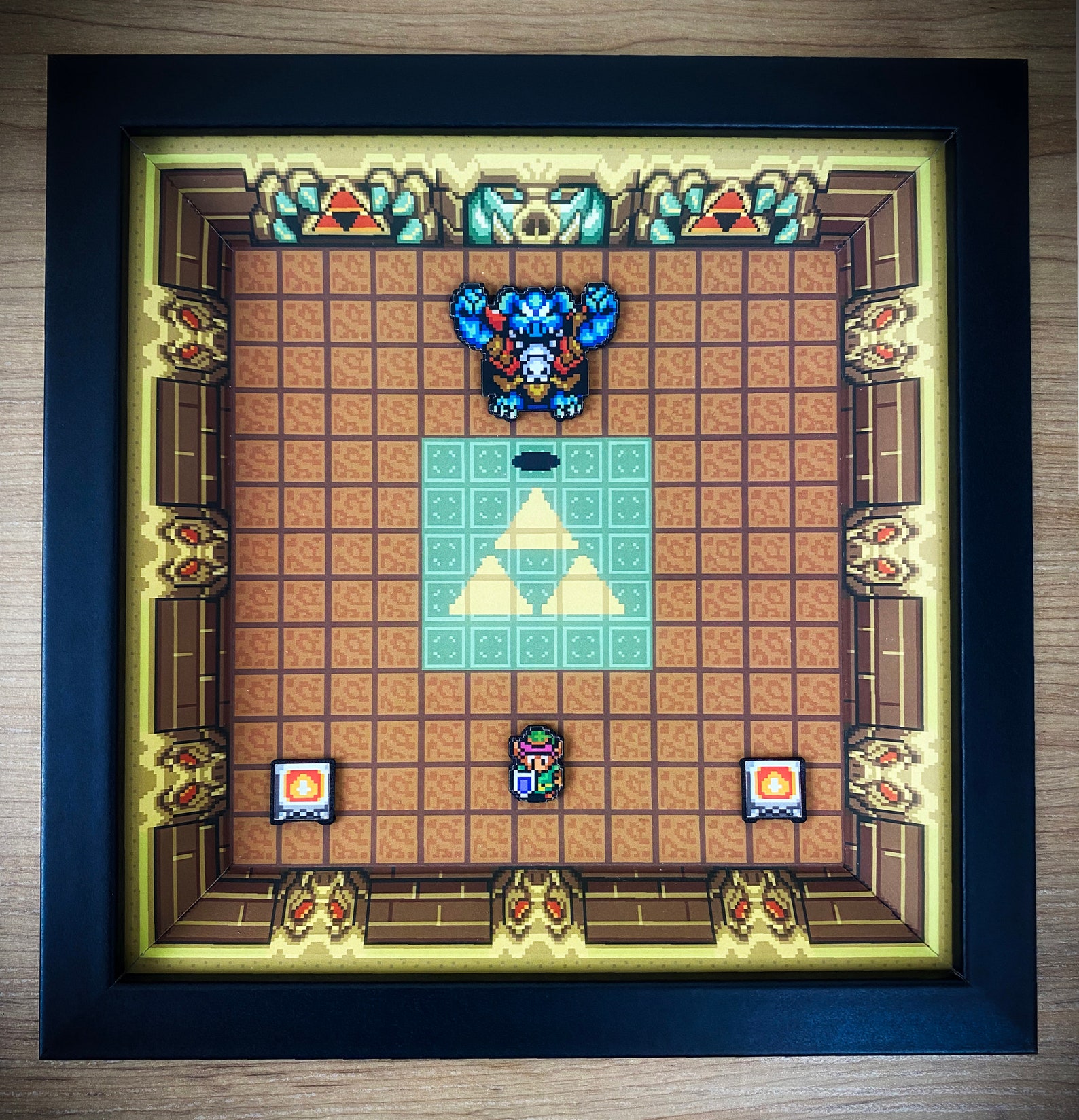 Nintendo Zelda A Link to the Past Shadow Box 3D Effect | Etsy