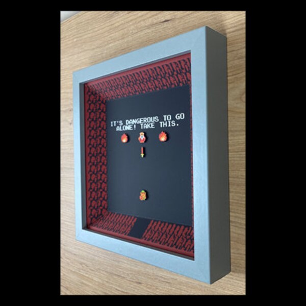 Nintendo Shadow Box - Etsy