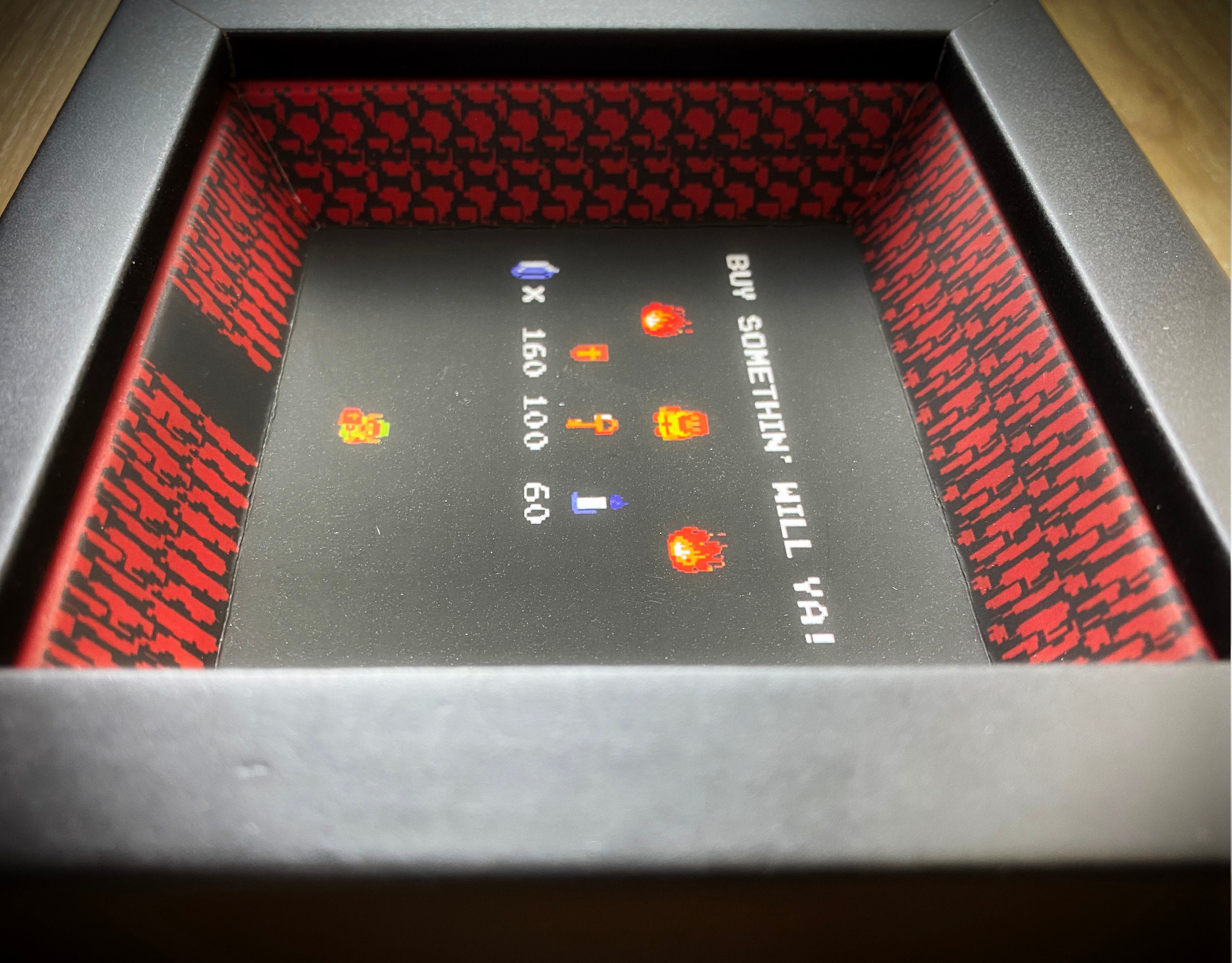 Nintendo Legend of Zelda Shadow Box 3D Effect Wall Art - Etsy