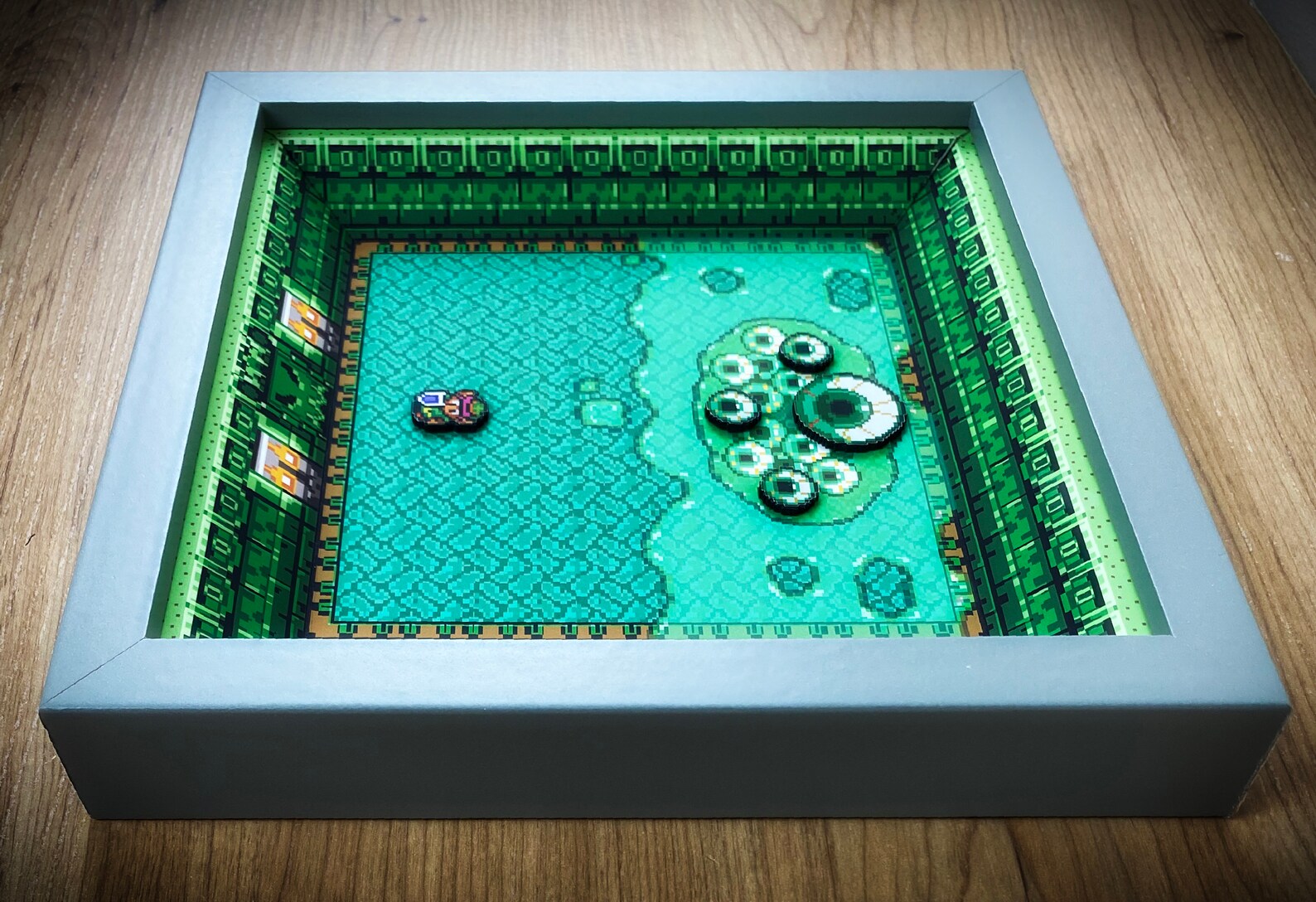 Nintendo Zelda A Link to the Past Shadow Box 3D Effect - Etsy